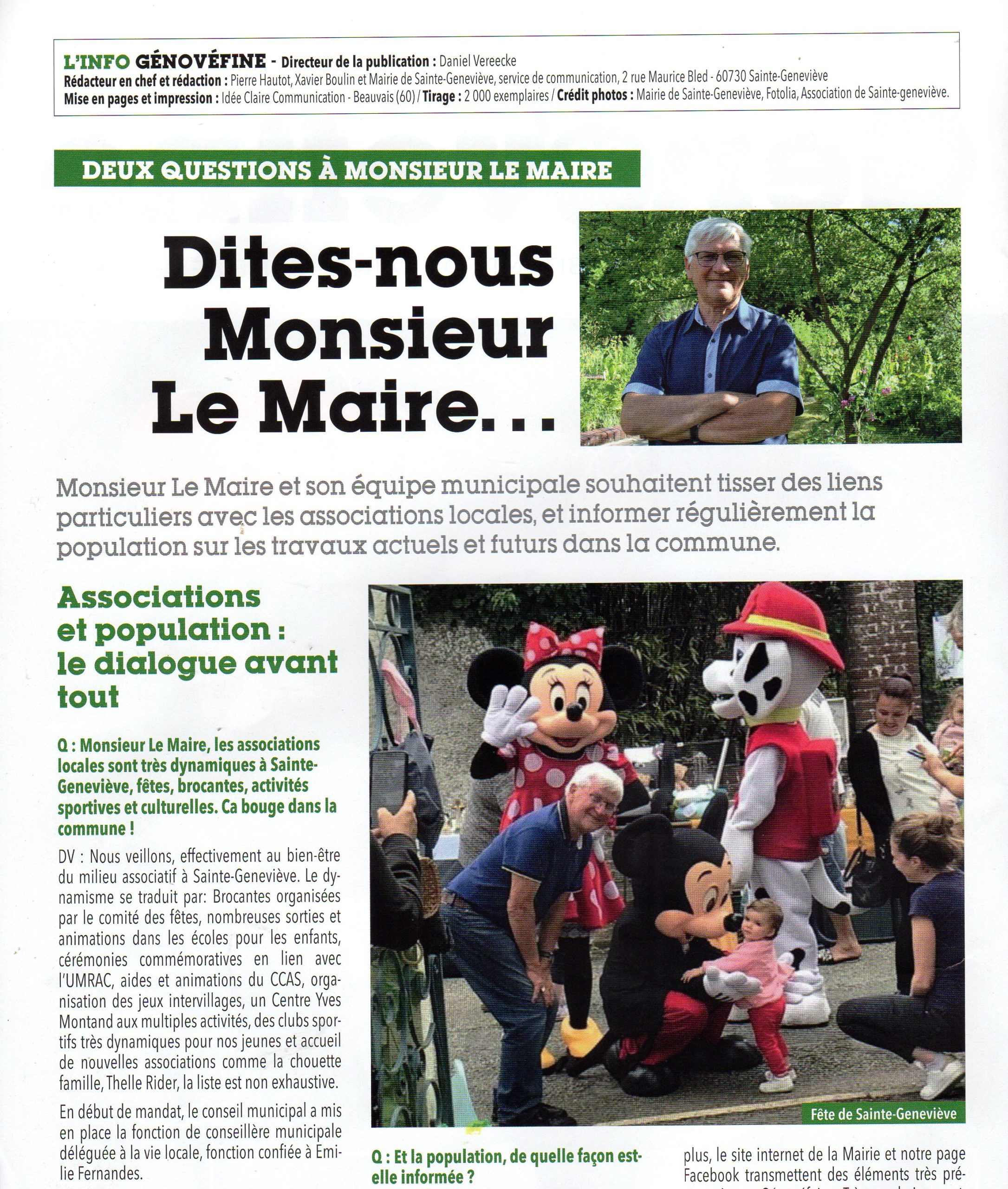 Les drôleries de la Génovéfine (07/22): c’est pas parce que l’on rien à ...